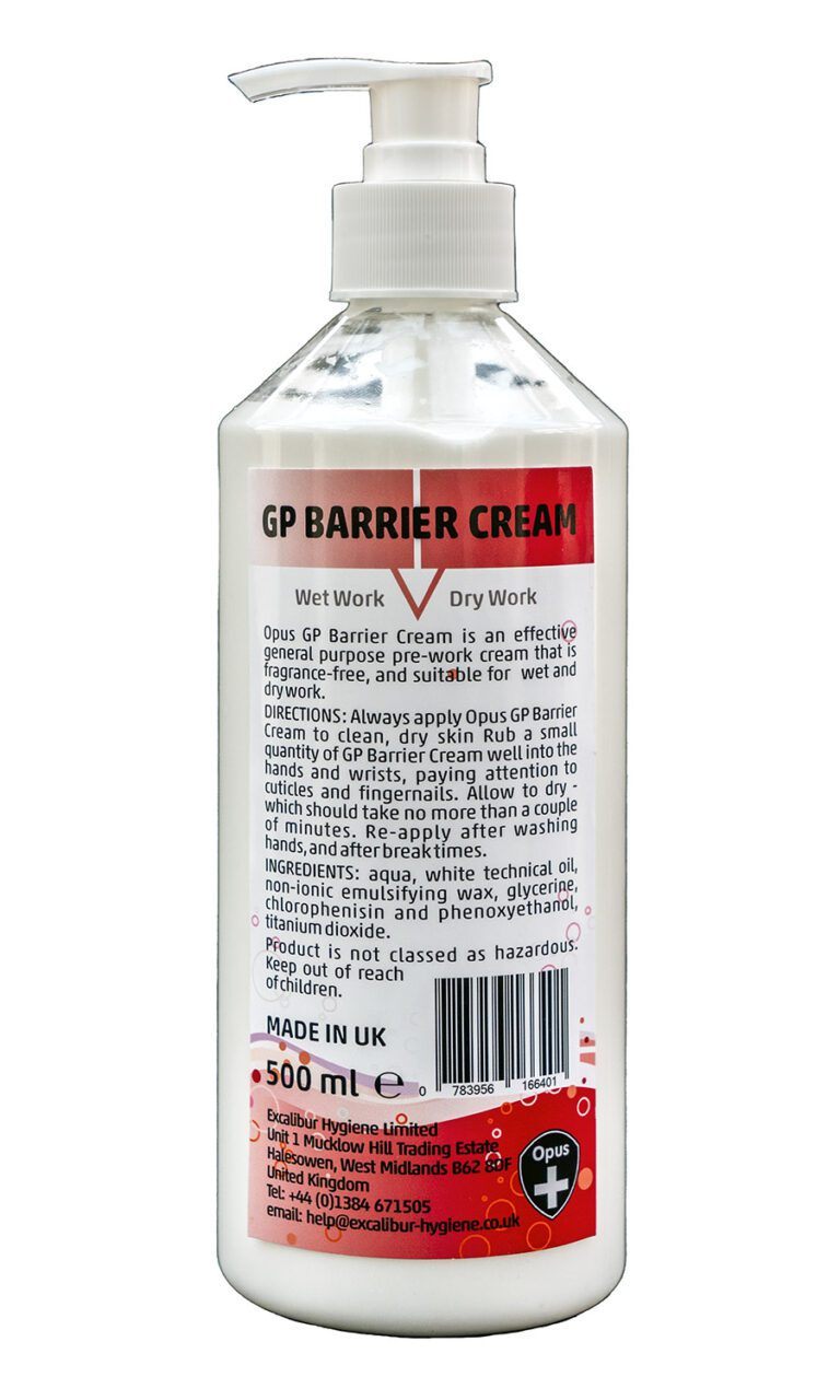 Industrial Barrier Cream: GP Barrier Cream - Industrial Skin Creams ...